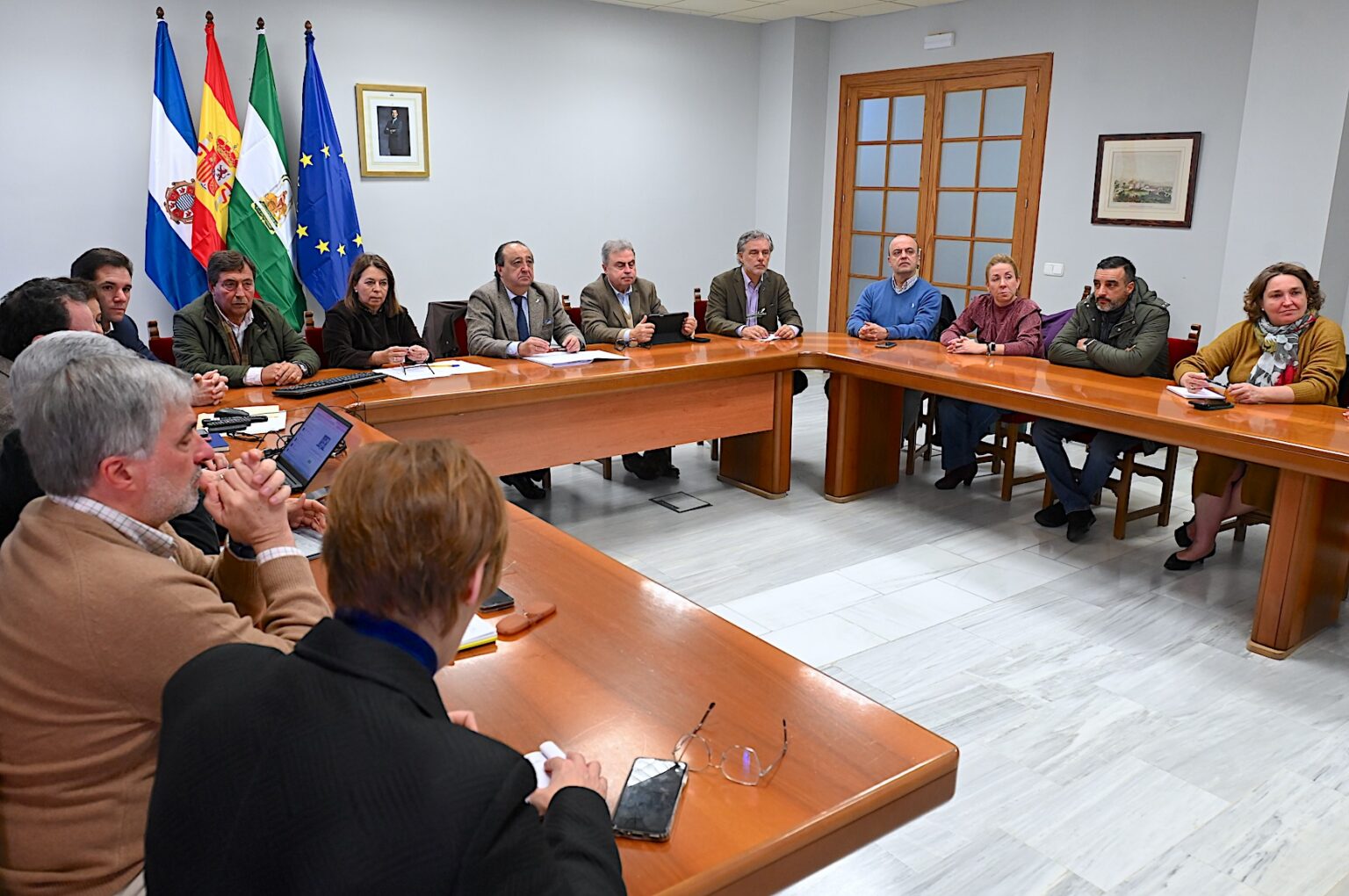 The municipal political groups are aware of the strategic lines and ...